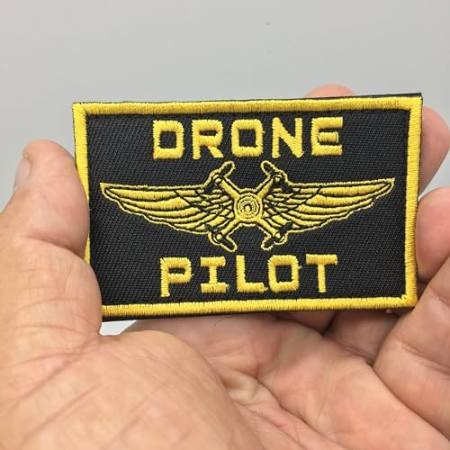 Amazon.com: Drone Pilot UAS Wings Embroidered Tactical Hook and Loop ...