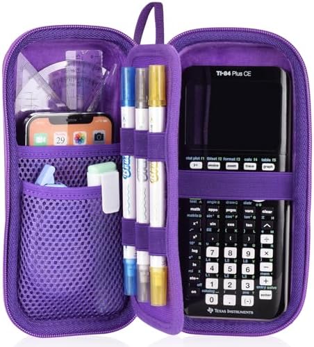 Amazon.com: ZUJFPL Hard Graphing Calculator Case Compatible with Texas ...