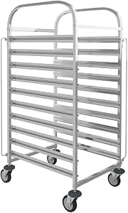 Stainless Steel Single-Row Serving Tray, Dismountable Food Tray With ...