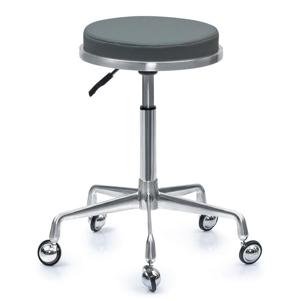 Buy Multi-Purpose Drafting Spa Bar Stool with Wheels,Ergonomic Lockable Rolling Stool Adjustable ...