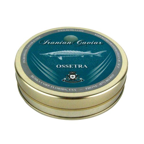 Amazon.com: Bemka.com Iranian Ossetra Wild Caviar, 16-Ounce Tin ...