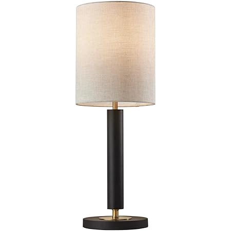 Adesso 6236-02 Oslo Table Lamp, 22.5 in, 60 W Incandescent/13W CFL ...