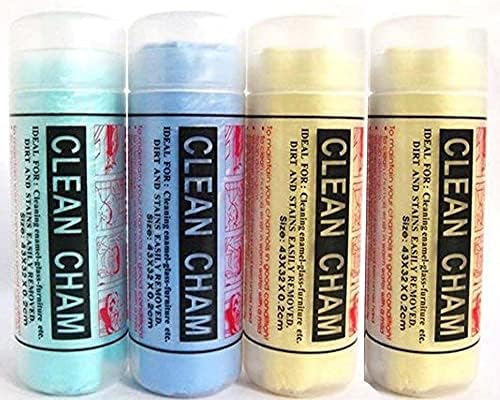 Clean Cham® Liquid Absorbing Chamois Cloth for Car Cleaning Microfiber ...