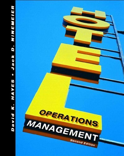 Hotel Operations Management:2nd (Second) edition: David K. Hayes ...