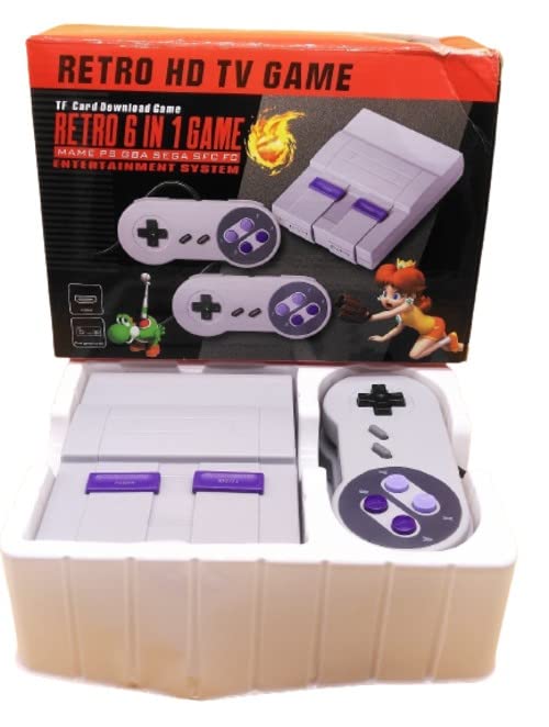 Amazon.com: Retro Game Console With TF Card Slot For Snes For Nes For ...