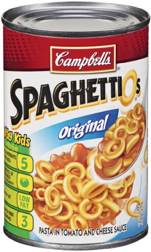 Campbell's Original SpaghettiOs, 15 Ounce Cans (Pack of 24) | Amazon ...