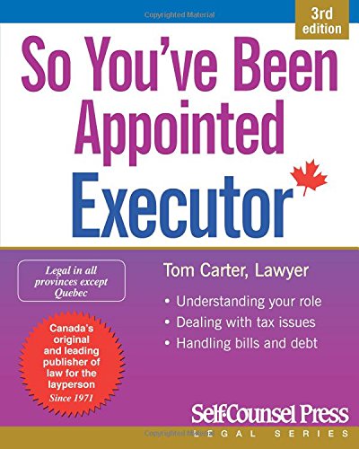 Buy So You've Been Appointed Executor (Legal Series) Book Online at Low ...