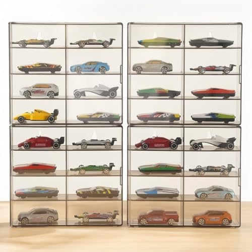 Amazon.com: Tapeera Model Car Display Case Wall Mount - Holds Up to 30 ...