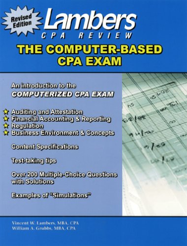 Buy Lambers CPA Review: The Computer-Based CPA Examination : An ...