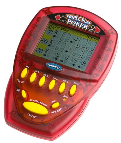 Triple Play Poker Handheld Game : Amazon.in: Toys & Games