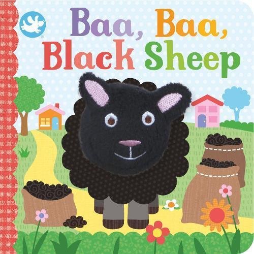 Little Learners Baa, Baa, Black Sheep Finger Puppet Book: Amazon.co.uk ...