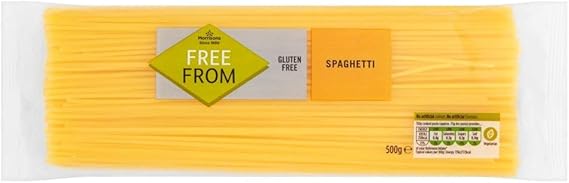 Morrisons Free from Spaghetti Pasta 500g : Amazon.co.uk: Grocery