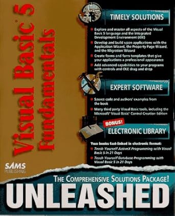 Visual Basic 5 Fundamentals Unleashed: Amundsen, Mike, Bernavich, Rob ...
