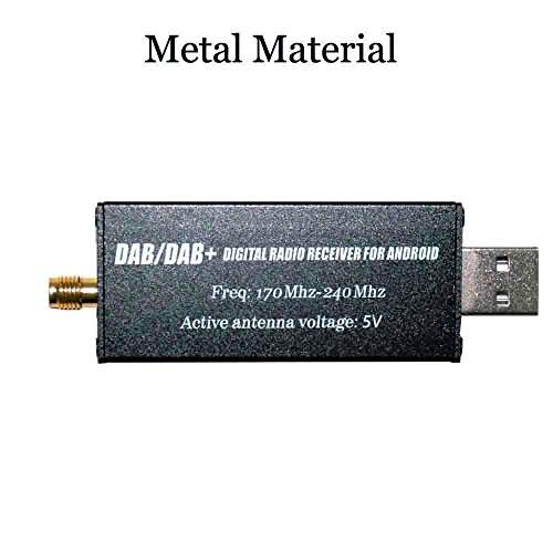 DAB/DAB+USB Adapter, XISEDO DAB Dongle auto DAB Digitale Radio ...