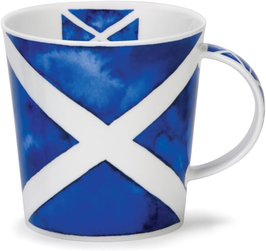 Scotland Saltire St Andrews Flag Mug - Fine Bone China Cairngorm Style ...