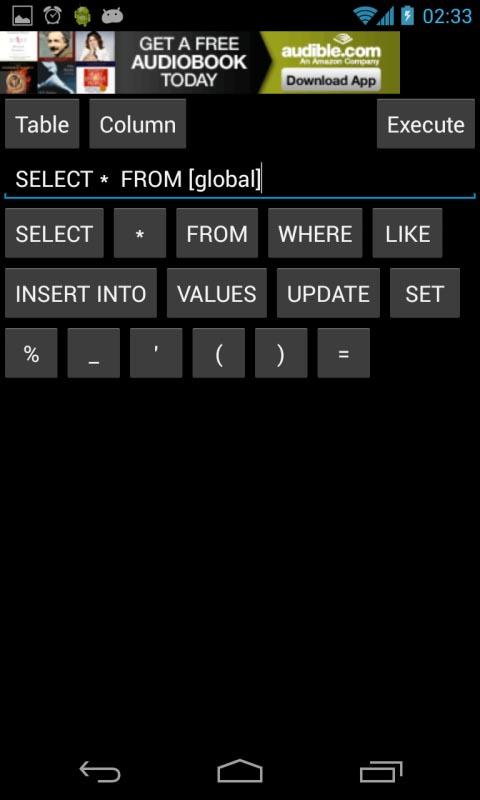 sqlite Database Editor Free - App on Amazon Appstore