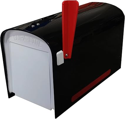 Mailbox, Duraline Mailbox, Post Mount Mailbox, Large Size, Heavy Duty ...