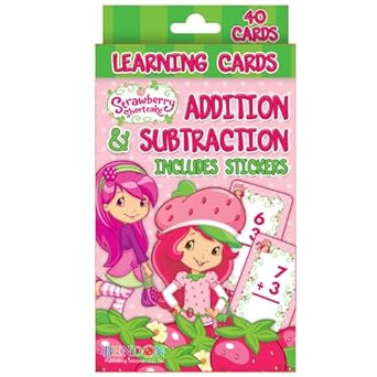 Strawberry Shortcake Learning Cards Addition & Subtraction: American ...