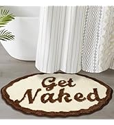 Amazon.com: KOEXM Scalloped Bath Rug 20" x 32" Luxury Microfiber Soft ...