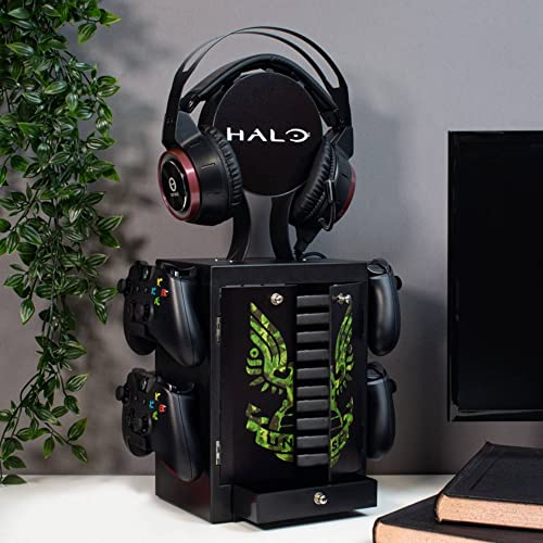Snapklik.com : Numskull Official Halo Gaming Locker, Controller Holder ...
