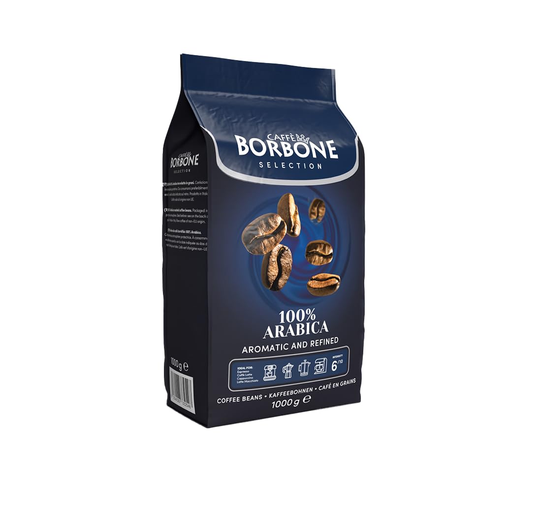 Caffe Borbone Whole Bean Coffee, 100% Arabica, Medium Roast, Aromatic ...