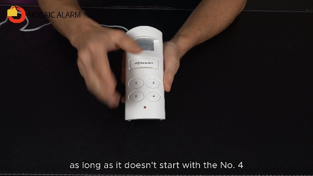 Watch MA20 Video Tutorial MOSAIC ALARM Keypad Motion Sensor Alarm on ...