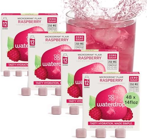 Amazon.com: Waterdrop Hydration Cubes, Cola Flavor, 200 MG Electrolytes ...