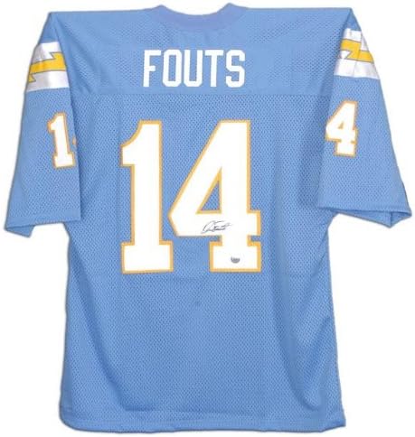 Amazon.com: Dan Fouts Autographed Uniform - Custom Throwback ...