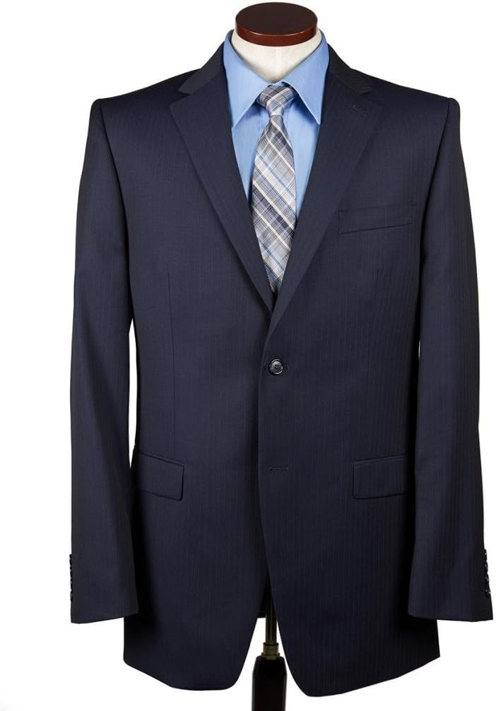 Donald Trump Men's Pin Stripe Suit at Amazon Men’s Clothing store
