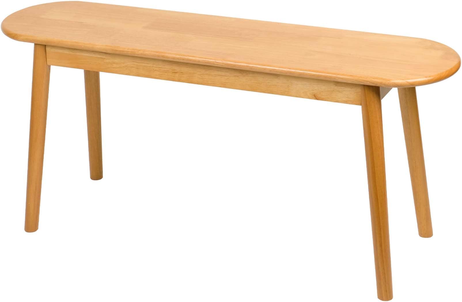Amazon.com - Hymus 32" L 100% FAS Oak Wooden Bench Indoor - Solid Wood ...