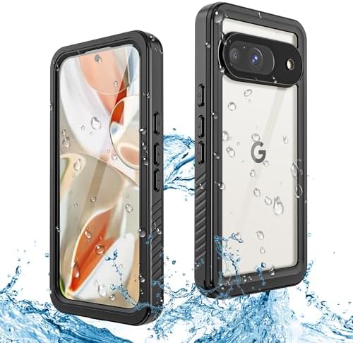Amazon.com: Compatible with Google Pixel 9 Waterproof Case, Outdoor ...