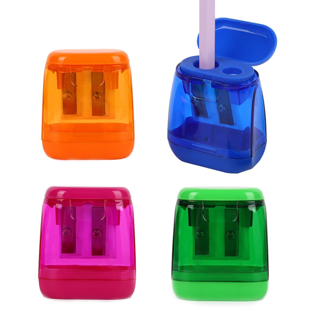 Amazon.com : BOPART Colored Pencil Sharpener Manual, 4pcs Small ...