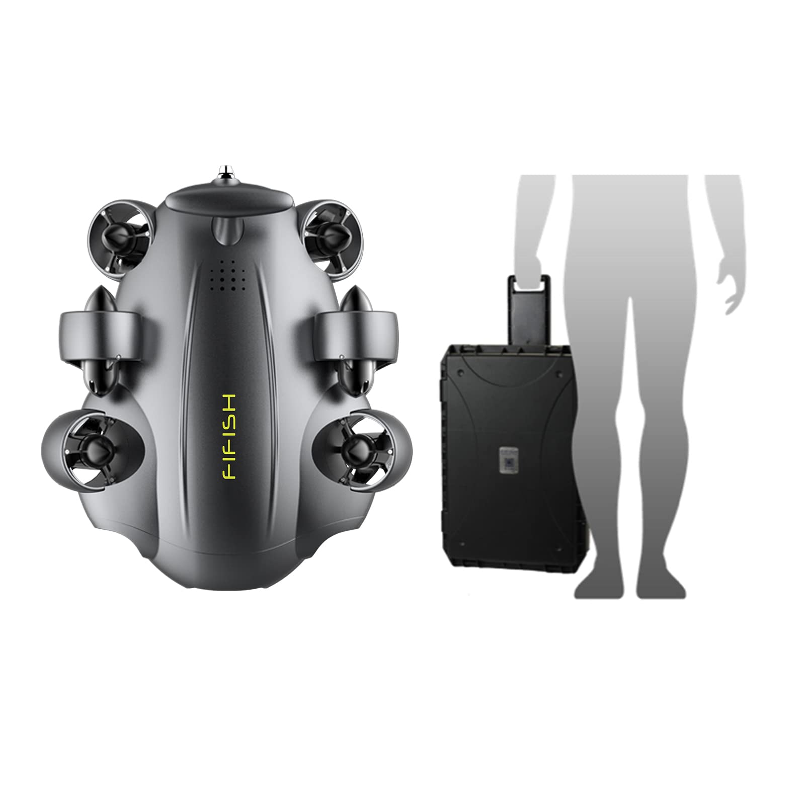 Buy FIFISH V6 Expert Underwater Drone with 6 Hours Working Time, AI ...