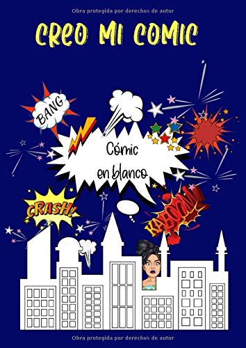 Buy Estoy creando mi libro de historietas, Cómic en blanco: 100 tiras ...