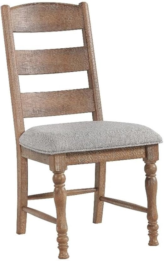 Amazon.com - Intercon Highland Ladder Back Side Chair with Cushion Seat ...