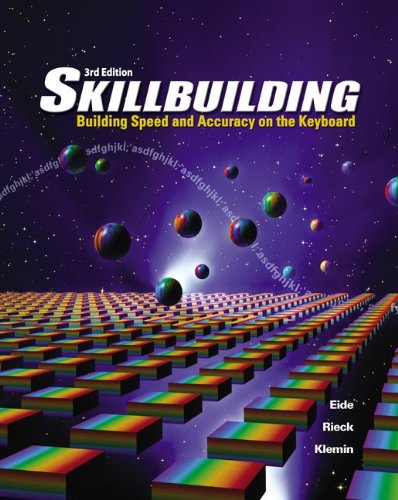 Skillbuilding: Building Speed and Accuracy on the Keyboard : Eide, Carole Hoffman: Amazon.de: Bücher
