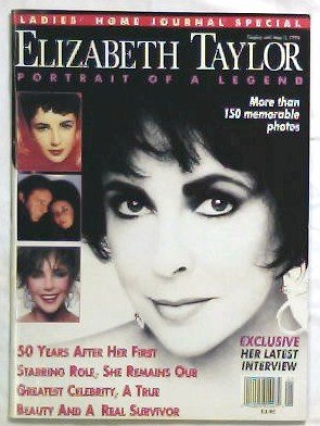 Ladies Home Journal 1994 Elizabeth Taylor Portrait Of A Legend: Amazon ...