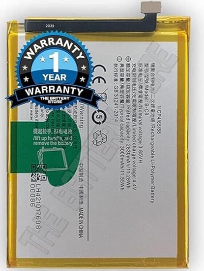 THE BATTERY STORE™ Original B-C8 Battery for Vivo Y69 1714 Battery with ...