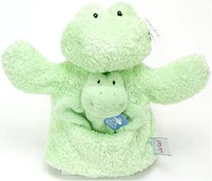 Amazon.com: Gund: Pippy the Frog Hand Puppet Set : Toys & Games