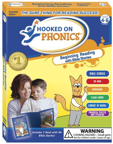 Hooked on Phonics Beginning Reading With Bible Stories: Essentials ...