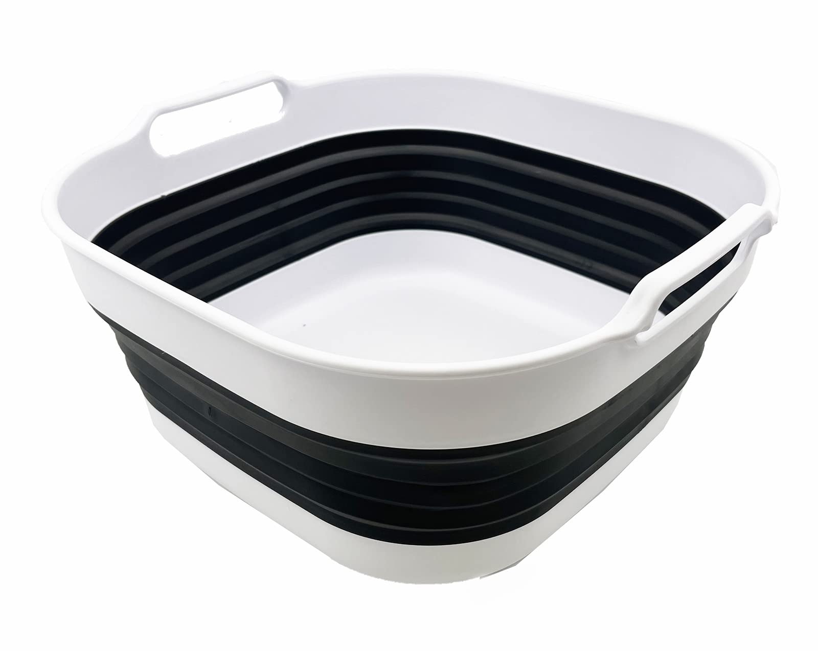 Amazon.com: SAMMART 10L (2.64) Collapsible Plastic Dishpan - Foldable ...