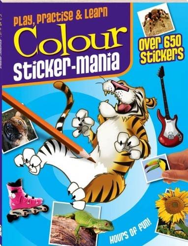 Colour Mania (Sticker Mania): unknown author: 9781741831924: Amazon.com ...