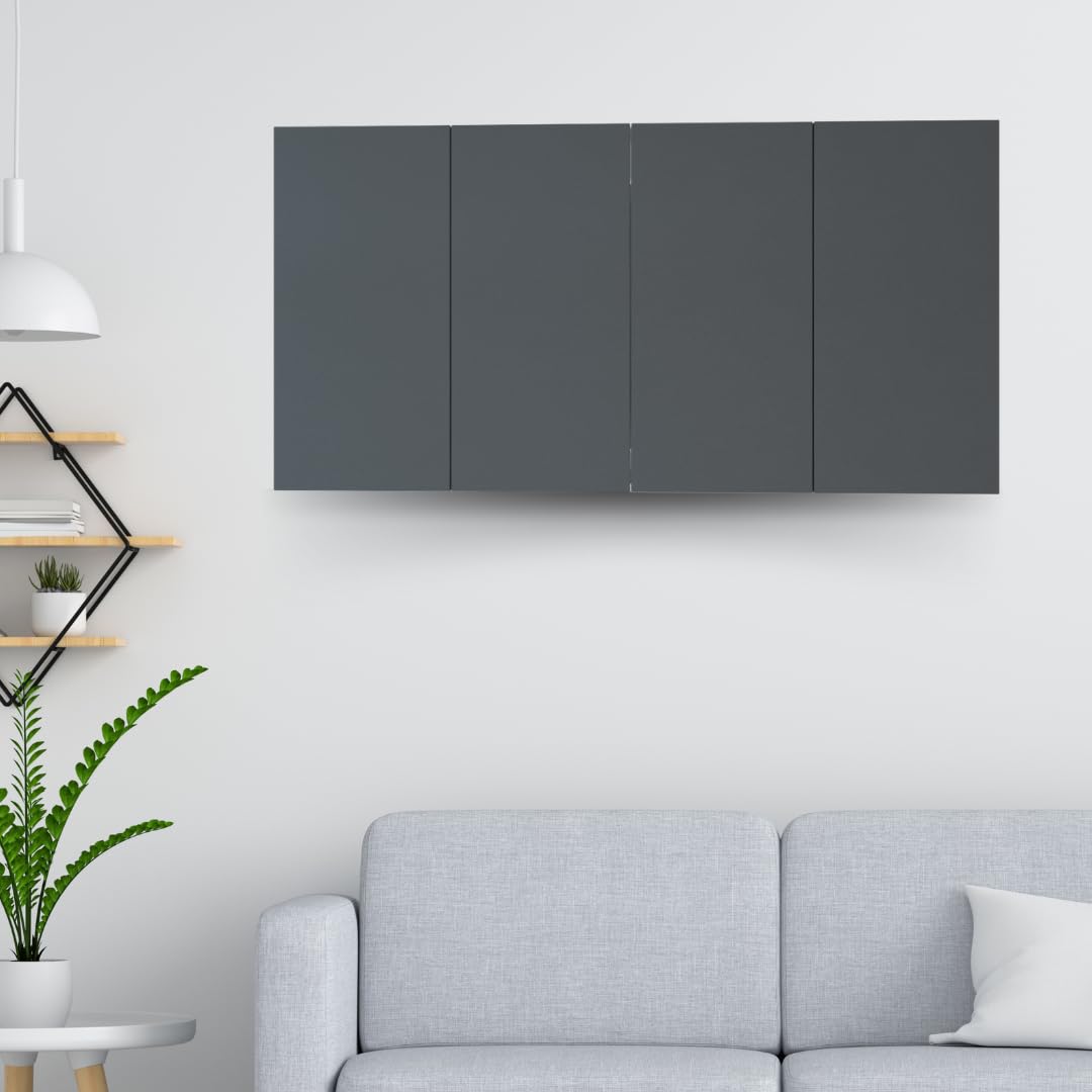 4 Door Modular Multipurpose Storage Unit with Handless Shutter in ...