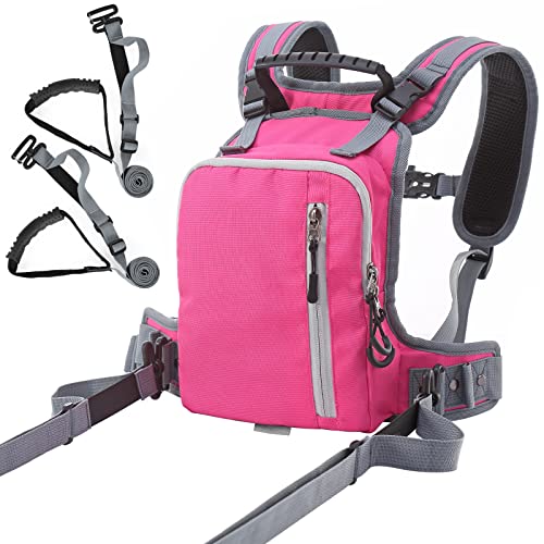 STLOVe Ski Training Backpack for Kids Snowboard Harness Trainer Ski ...