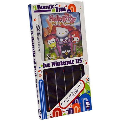 Amazon.com: Majesco Stylus Bundle with Hello Kitty NDS Game - 5 Pack ...