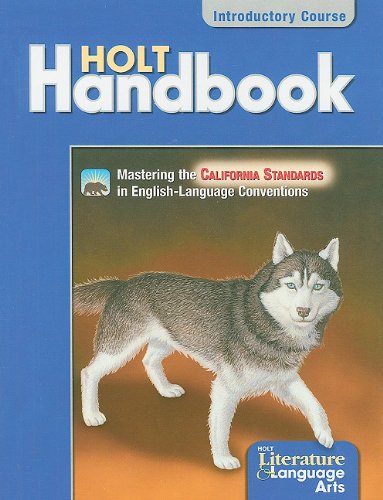 Holt Handbook: Grammar-usage-mechanics-sentences, Introductory Course ...