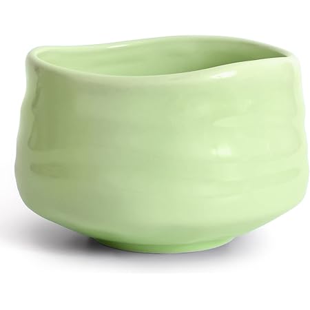 Amazon.com: Green Hearted Roots Ceramic Matcha Bowl - Large Ceremonial ...