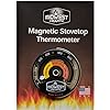 Amazon.com: Midwest Hearth Wood Stove Thermometer - Magnetic Stove Top ...