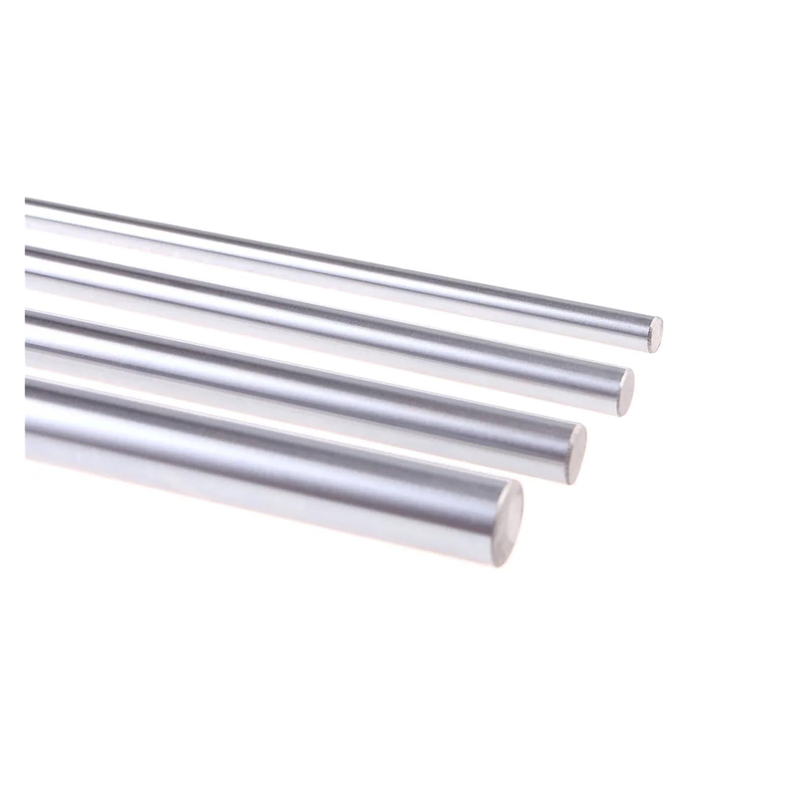 Amazon.com: QXCIVR 2pcs Optical Axis Rail Linear Shaft Chrome Stainless ...