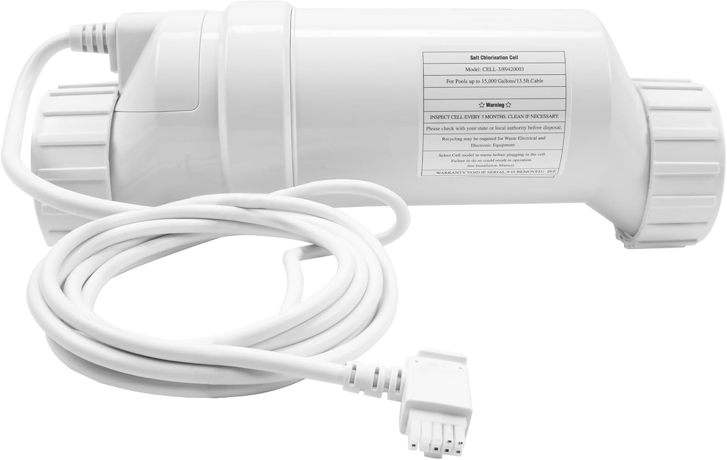 Amazon.com : GOMADEIT Salt Water Pool Chlorinator System, Salt Cell for ...